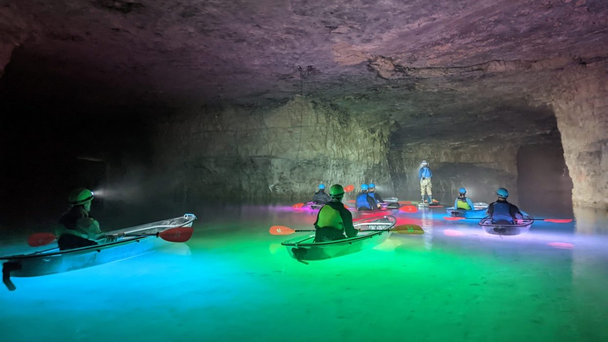Crystal Kayak & SUP Glow Cave Tour | SUP Kentucky